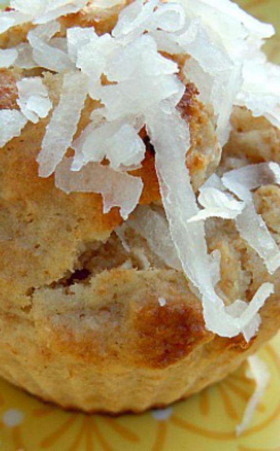 Sunny Lemon Coconut Muffins | Once A Month Meals