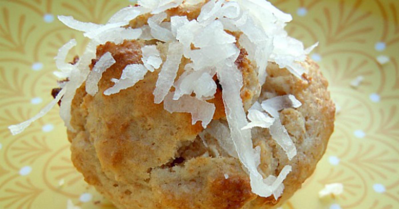 Sunny Lemon Coconut Muffins | Once A Month Meals