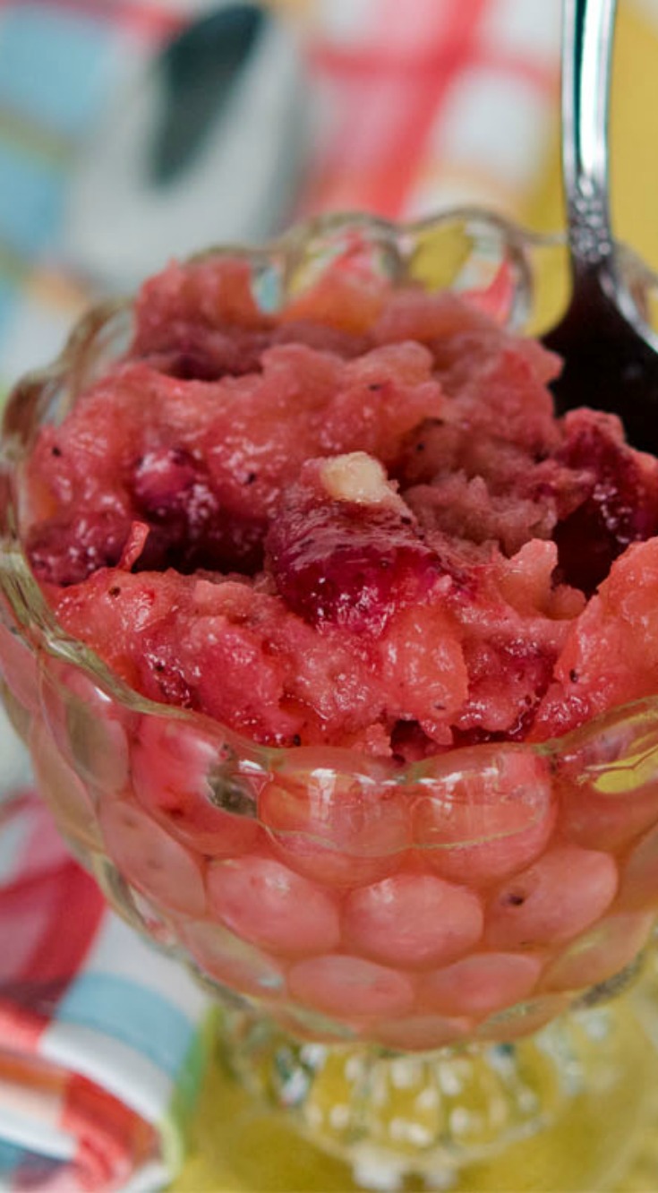 Banana Berry Fruity Slush | Once A Month Meals