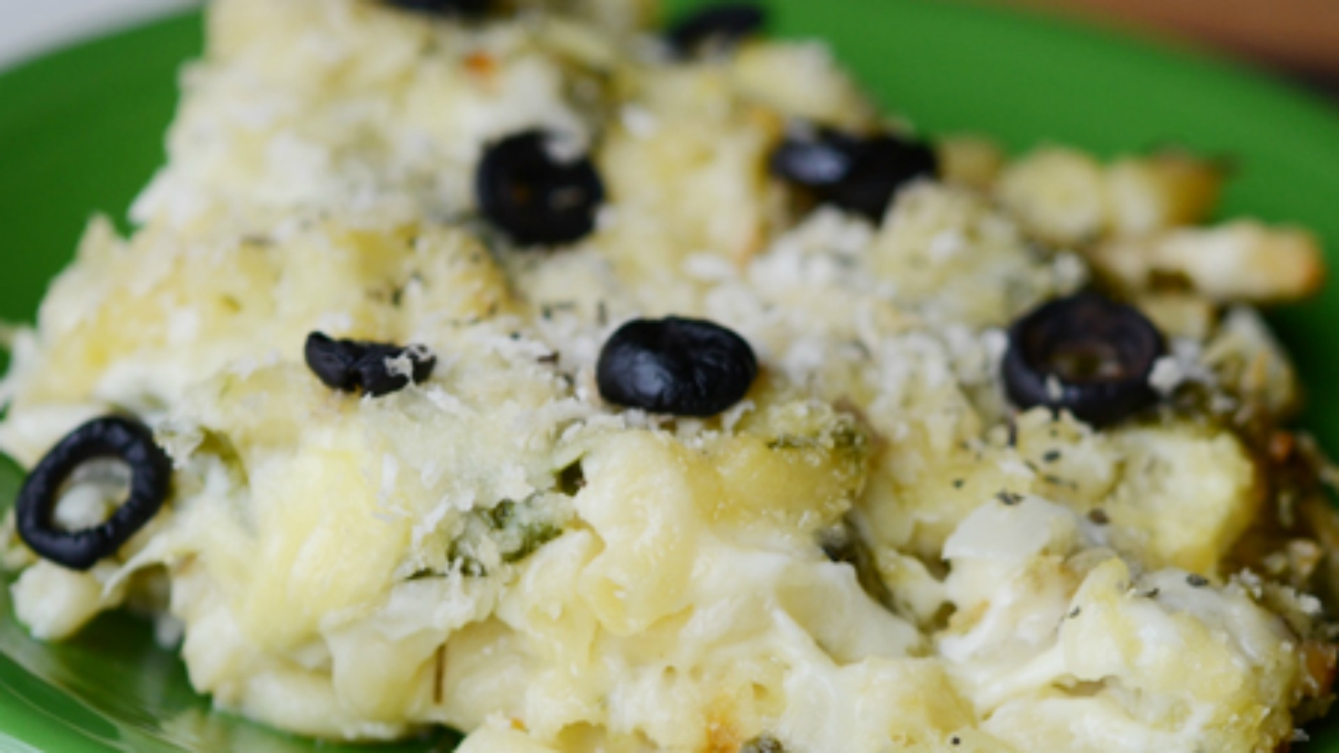 Greek Mac and Cheese Bake | Once A Month Meals