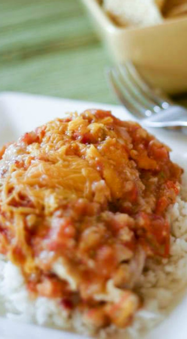 Chicken Ranch Ranchero Over Rice | Once A Month Meals