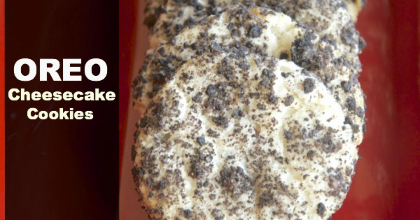Simply Delicious Oreo Cheesecake Cookies | Once A Month Meals