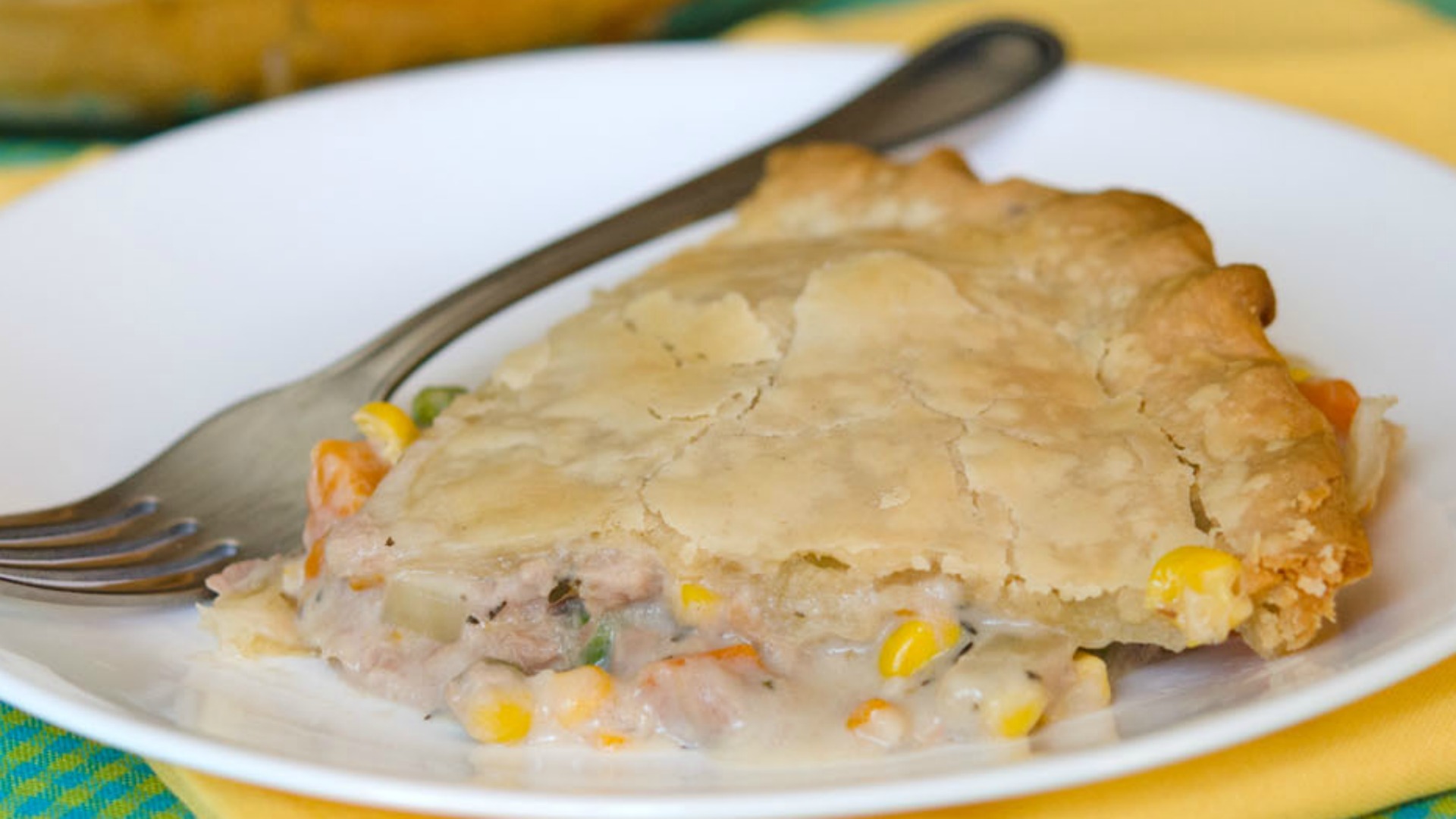 Tuna Pot Pie - Dump and Go Dinner | Once A Month Meals