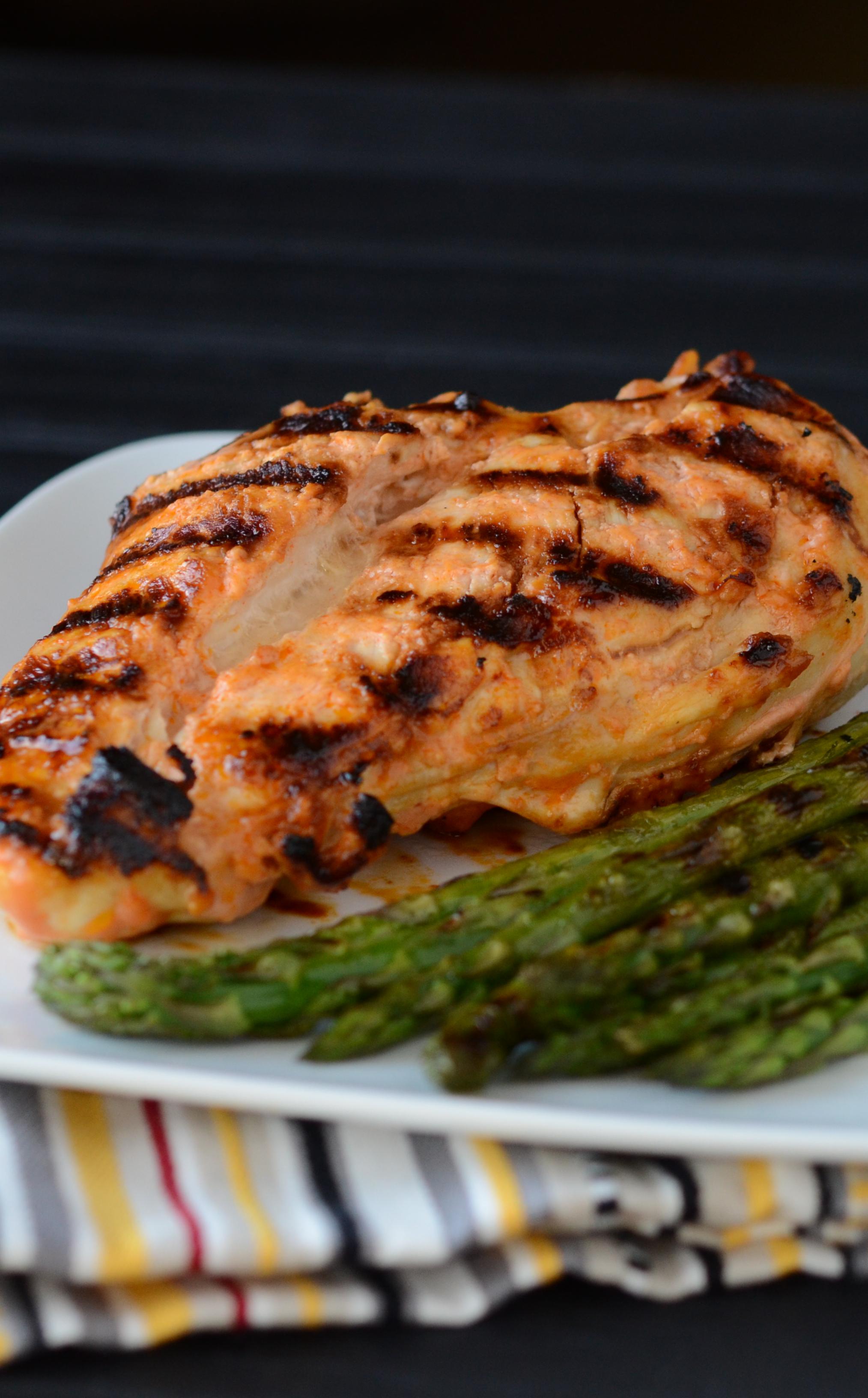 Grilled Chicken Diablo - Dump and Go Dinner | Once A Month Meals