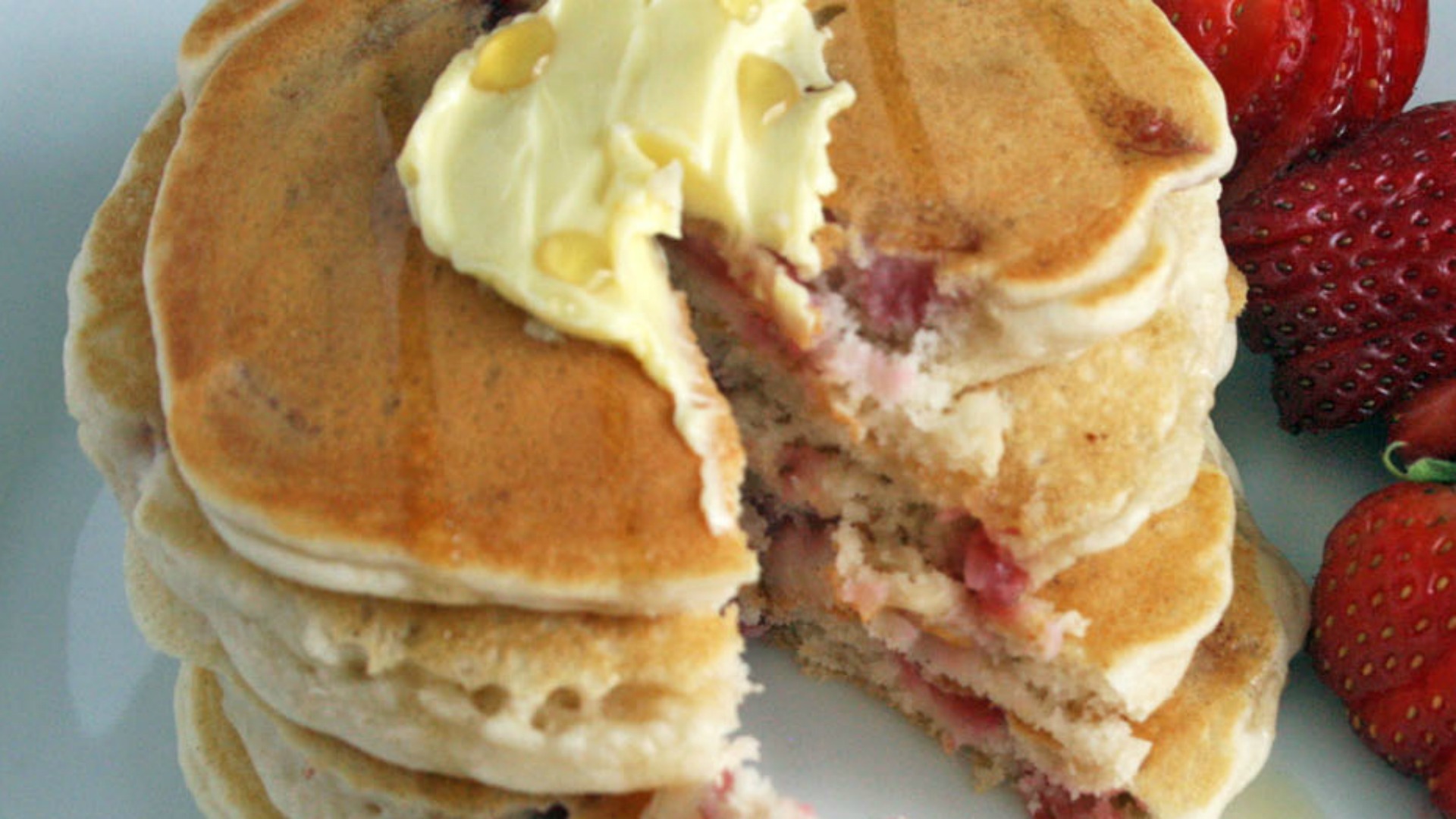 Strawberry Pancakes | Once A Month Meals