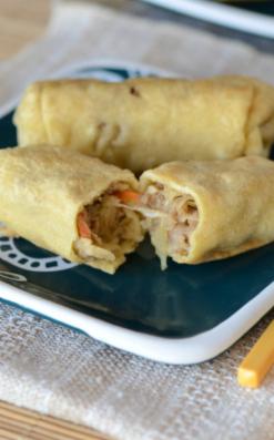 Gluten Free Dairy Free Egg Rolls - Lunch Version | Once A Month Meals