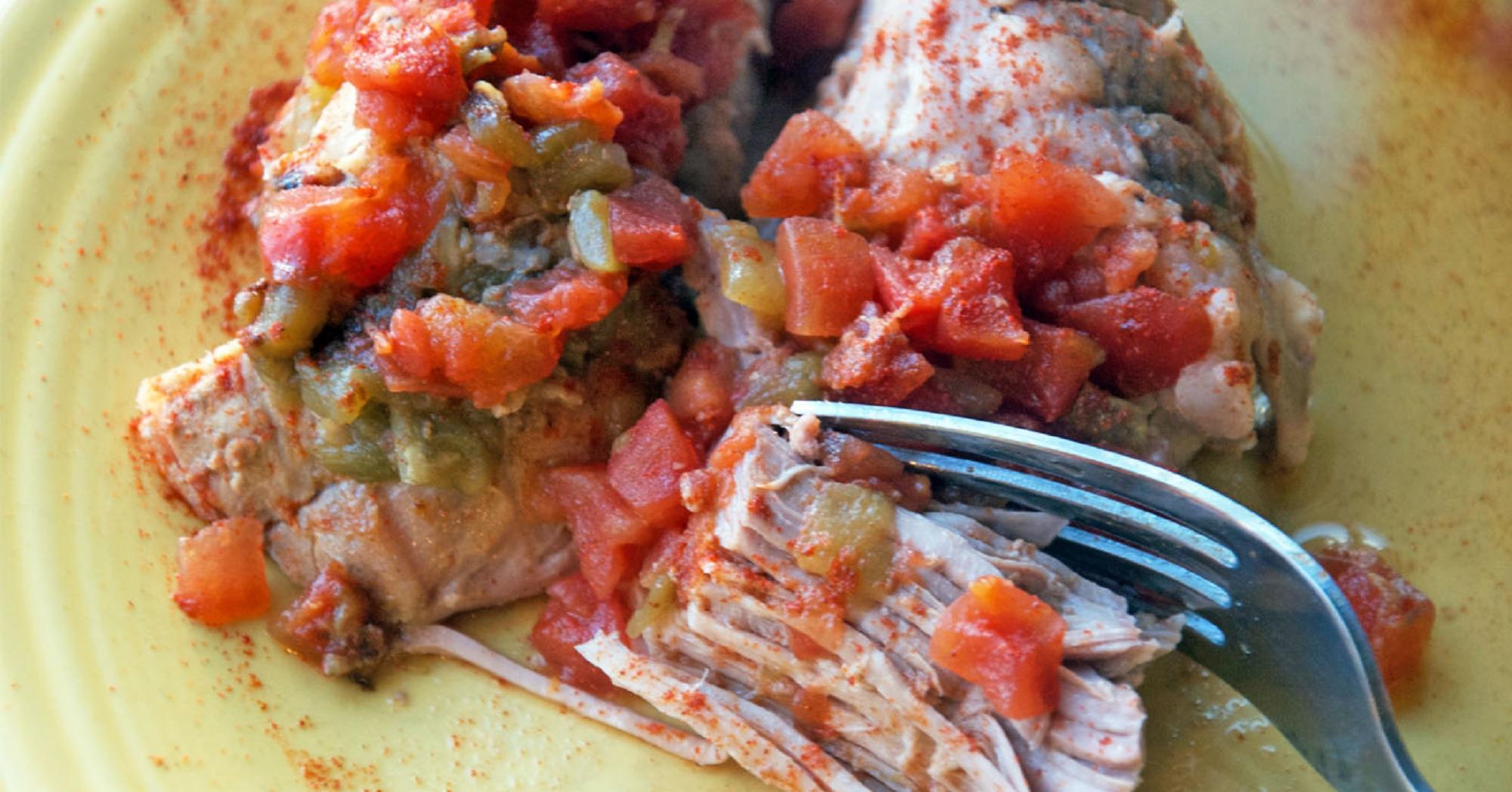 Chipotle Slow Cooker Pork Roast - Dump and Go Dinner | Once A Month Meals