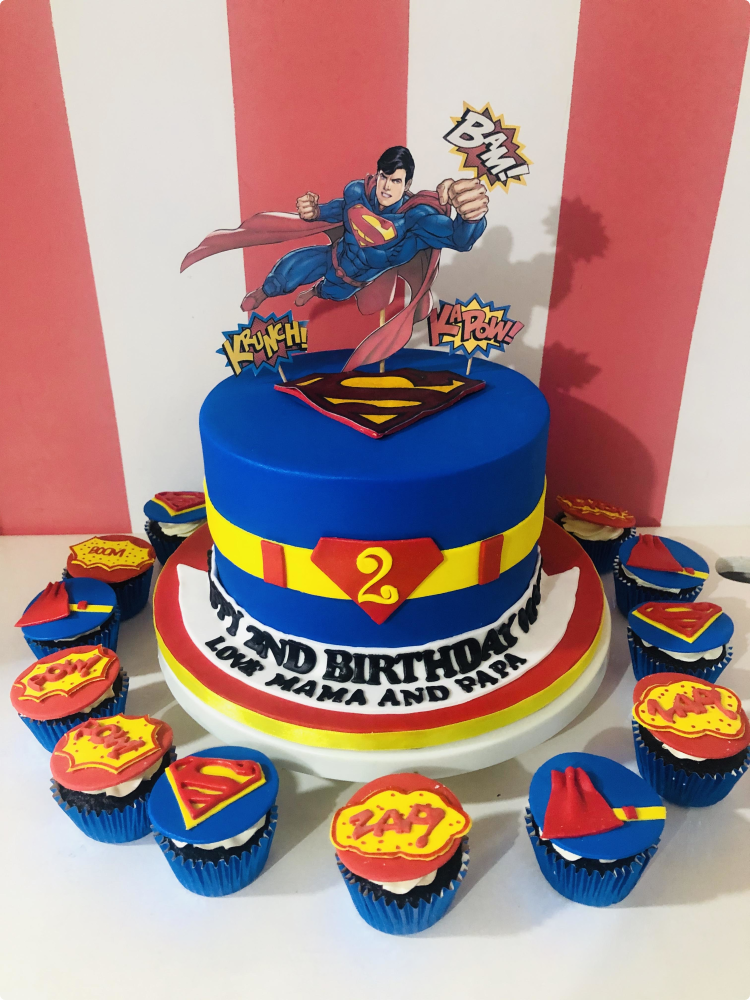 Cake Designs Superman