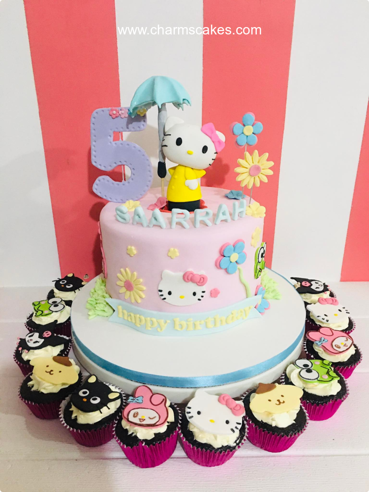 Hello Kitty Cake, A Customize Hello Kitty cake