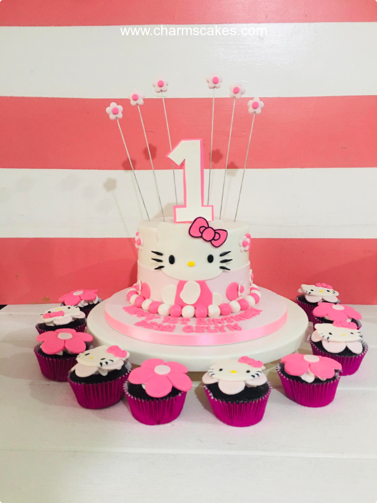 Hello Kitty Cake, A Customize Hello Kitty cake
