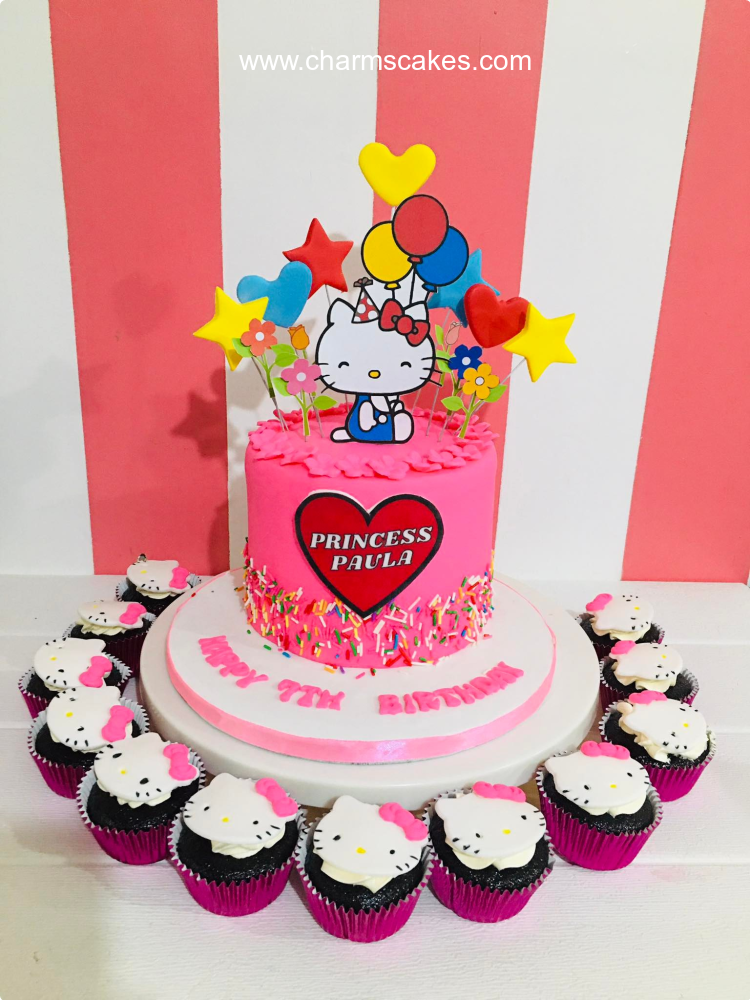 Hello Kitty Custom Cake for Hello Princess | Handmade Fondant Cake by ...