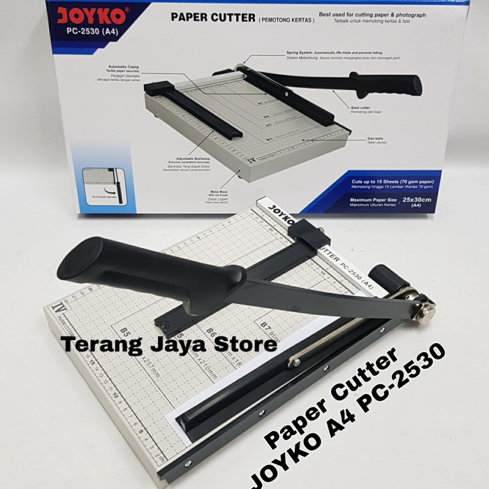 Jual Jual Paper Cutter A4 Joyko Pc 2530 Alat Potong Kertas Joyko Pc2530