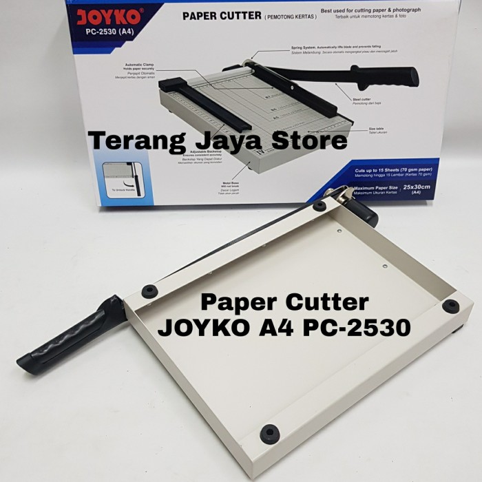 Jual Jual Paper Cutter A4 Joyko Pc 2530 Alat Potong Kertas Joyko Pc2530