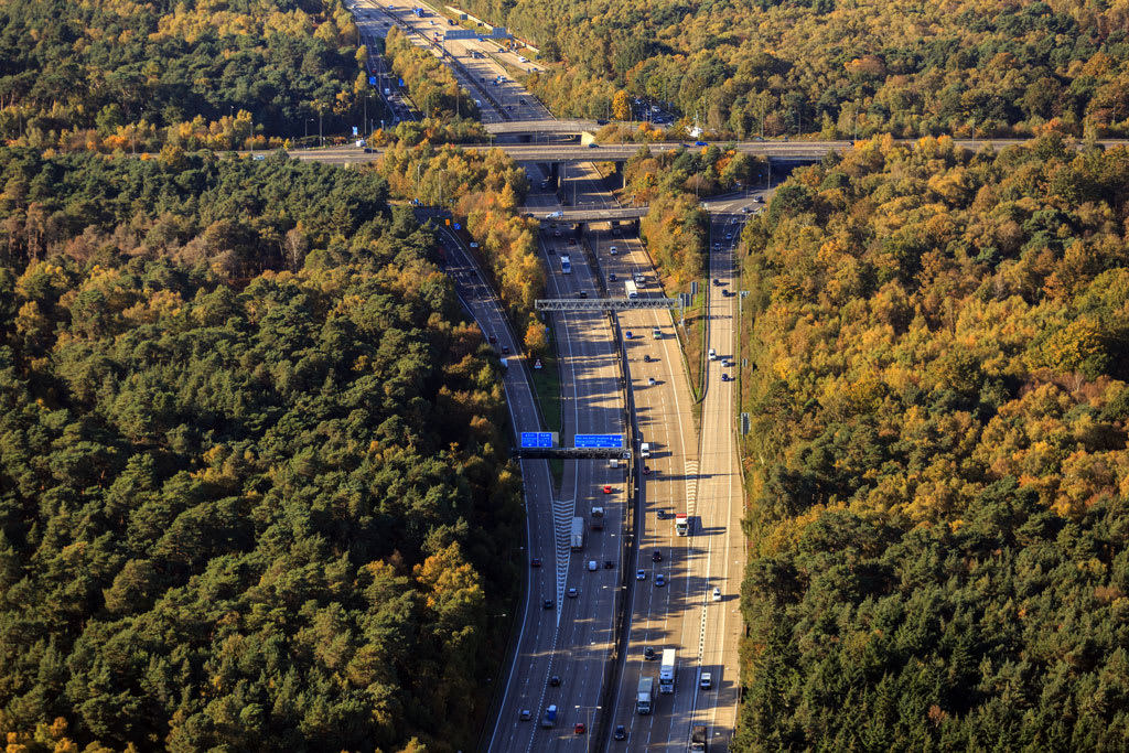 A Birds eye view of the M25 | High Level Photography