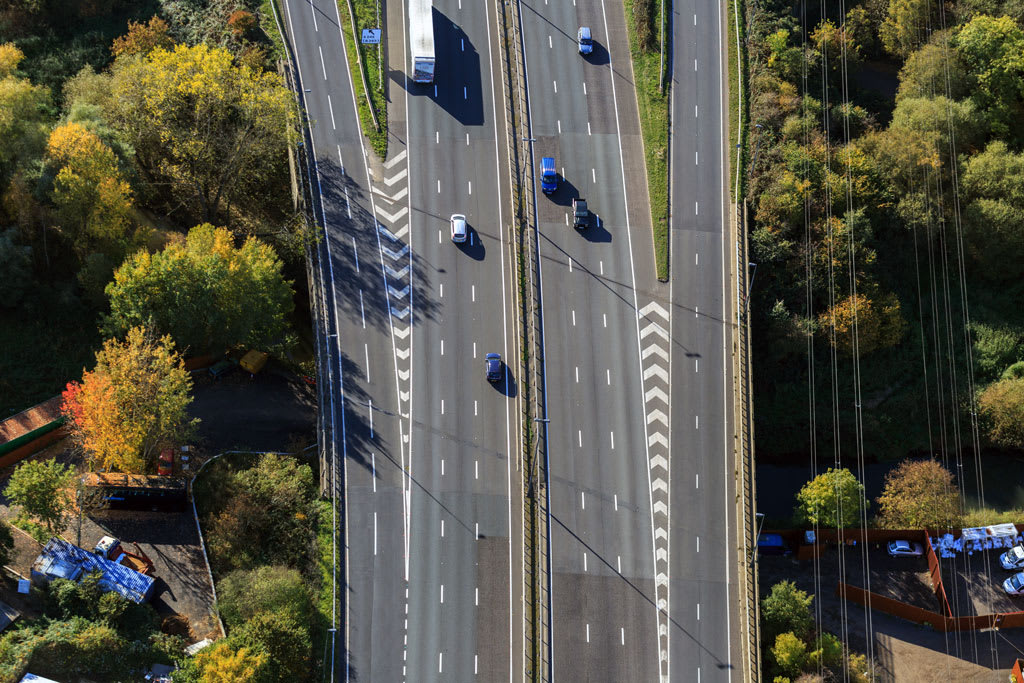 A Birds eye view of the M25 | High Level Photography