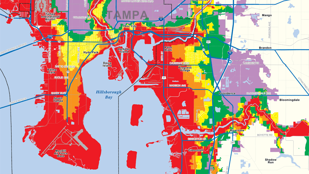 Evacuation Zones vs. Flood Zones | Hillsborough County, FL Evacuation Zones vs. Flood Zones | Hillsborough County, FL