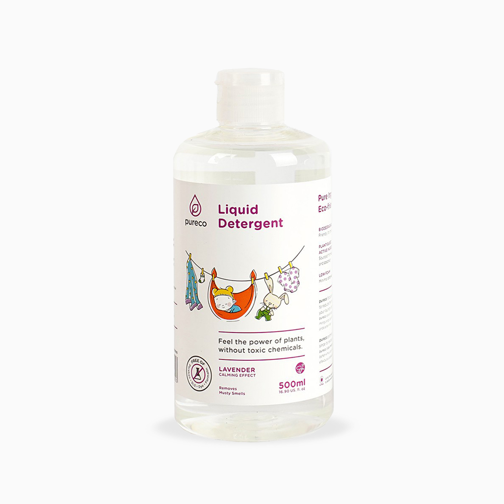 Pureco Liquid Detergent 500ml | Little Hannah Pureco Liquid Detergent 500ml | Little Hannah
