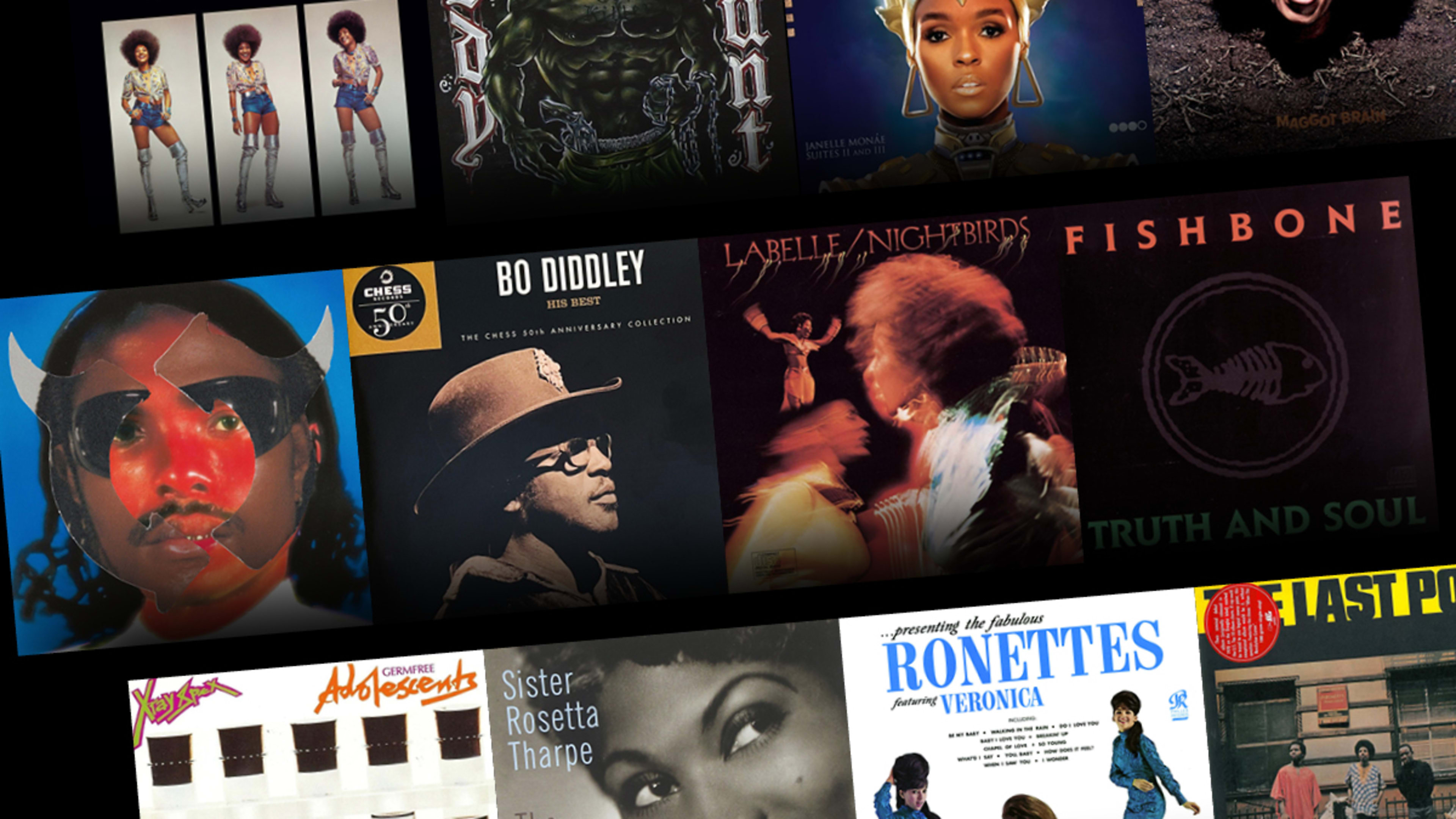 25 ESSENTIAL BLACK ROCK & ROLL ALBUMS