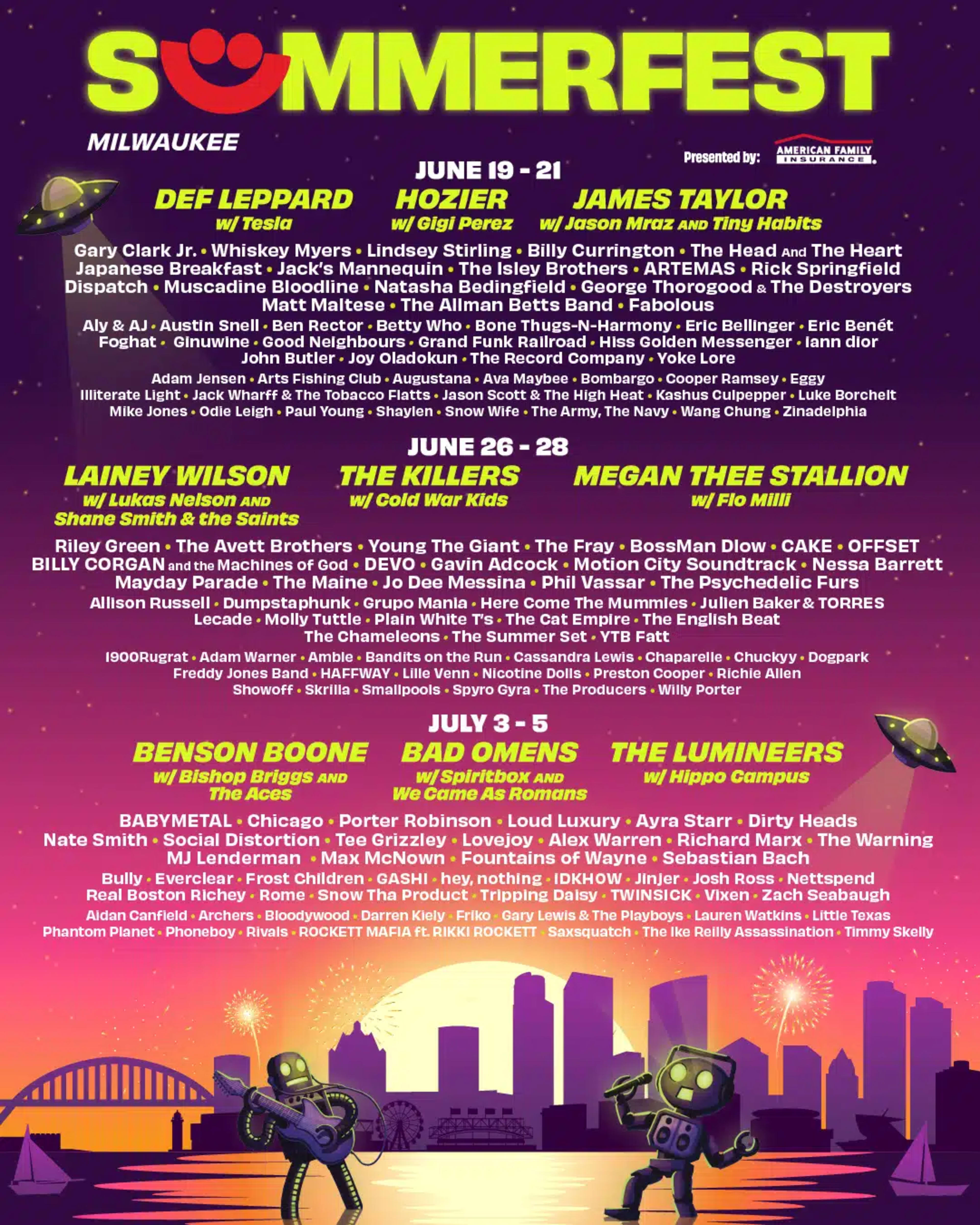 NEXT FEST THING: SUMMERFEST