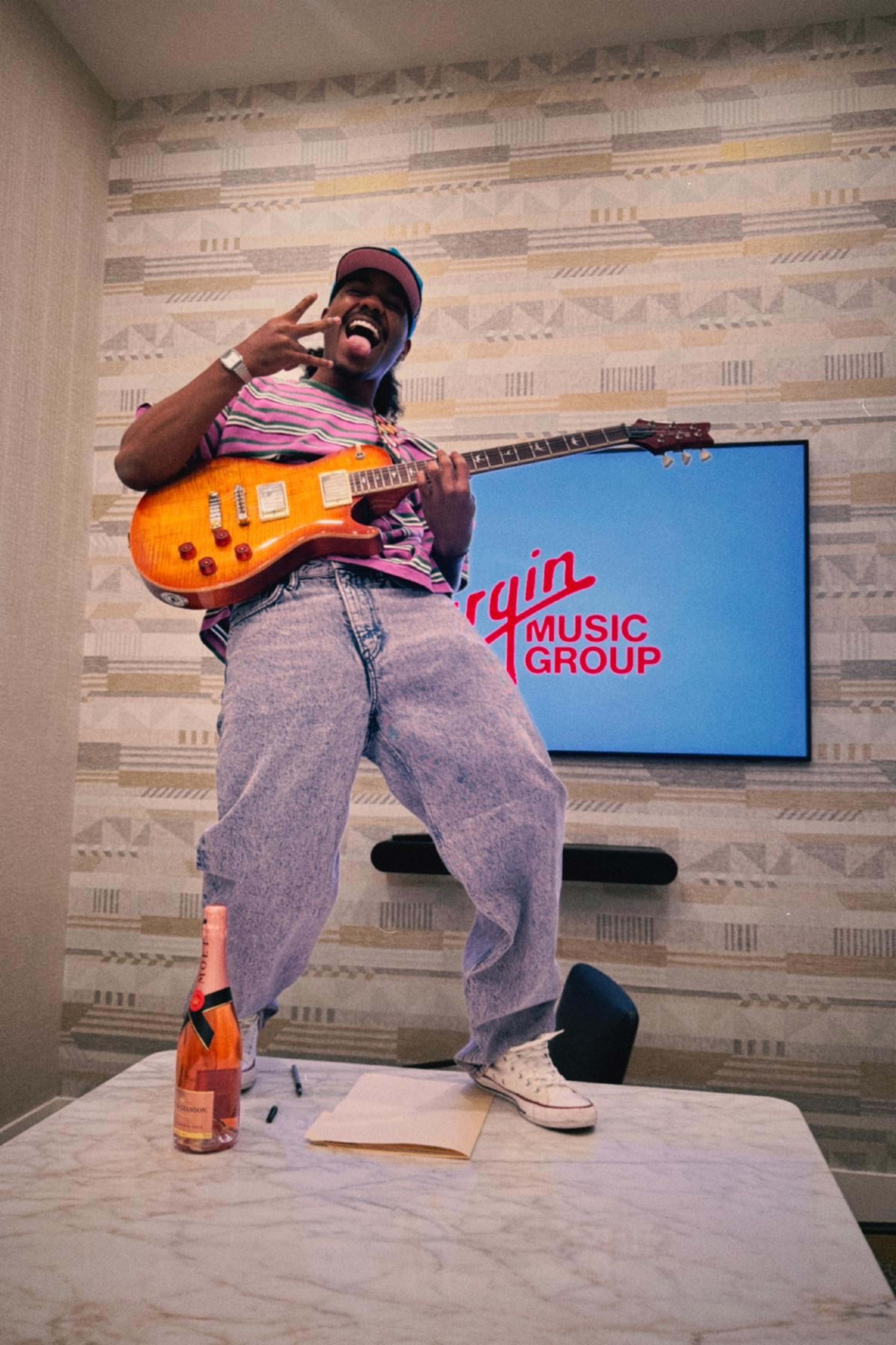 CUBA'S WAMPI MAKES A PACT WITH VIRGIN MUSIC GROUP