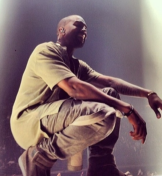 KANYE DRIVES TO THE HOOP WITH GARDEN PREMIERE FOR SWISH