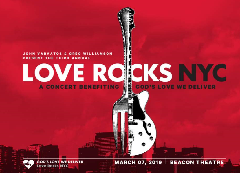 THIRD ANNUAL "LOVE ROCKS NYC" SET FOR MARCH