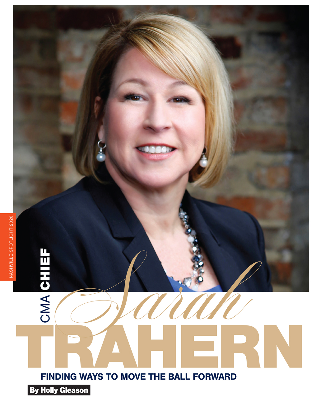 SARAH TRAHERN: FINDING WAYS TO MOVE THE BALL FORWARD