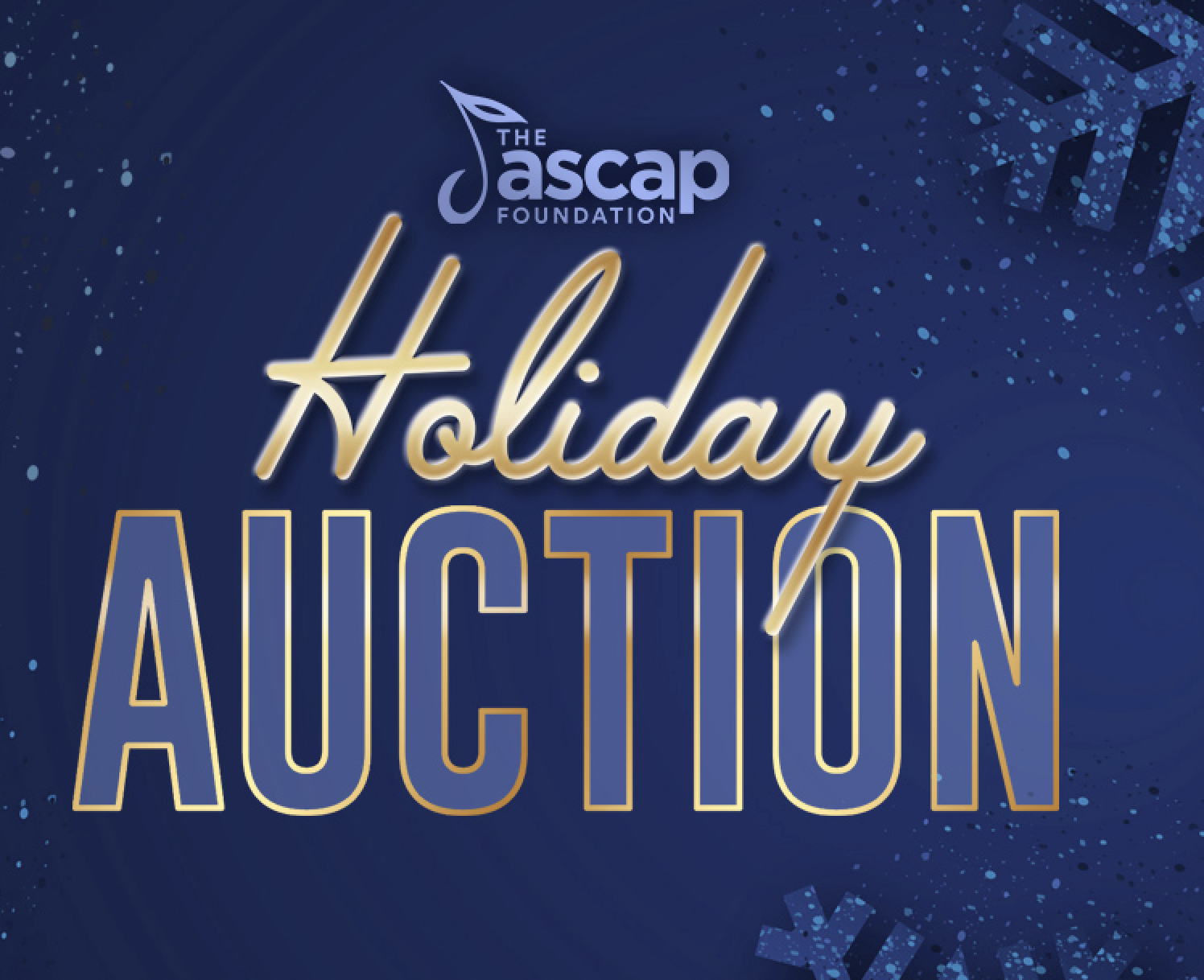 ASCAP'S HOLIDAY AUCTION IS HERE