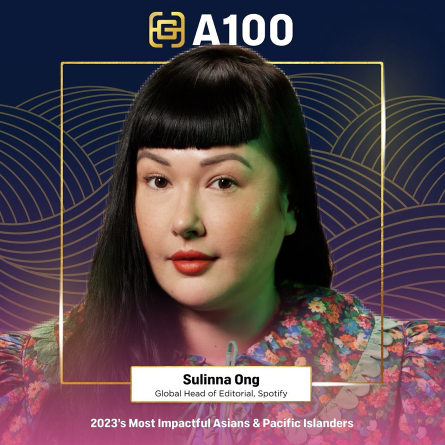 SPOTIFY'S SULINNA ONG IS GOLDEN