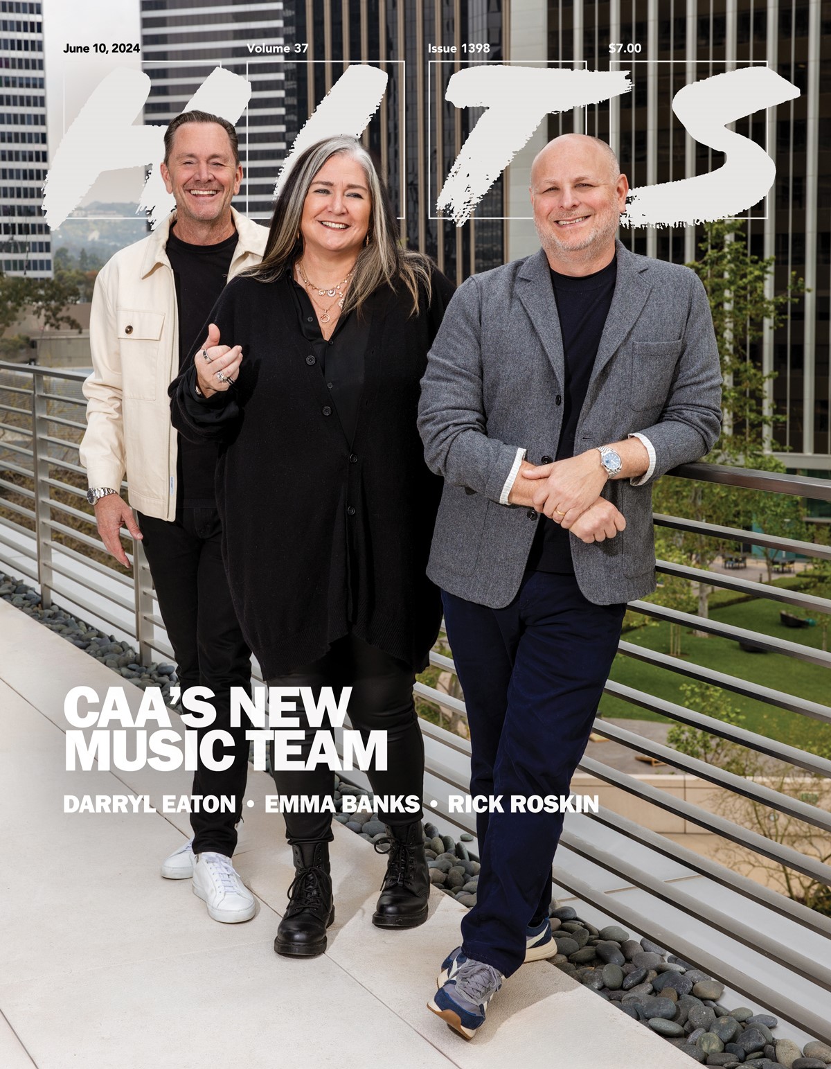 COVER STORY: CAA's DARRYL EATON, EMMA BANKS AND RICK ROSKIN