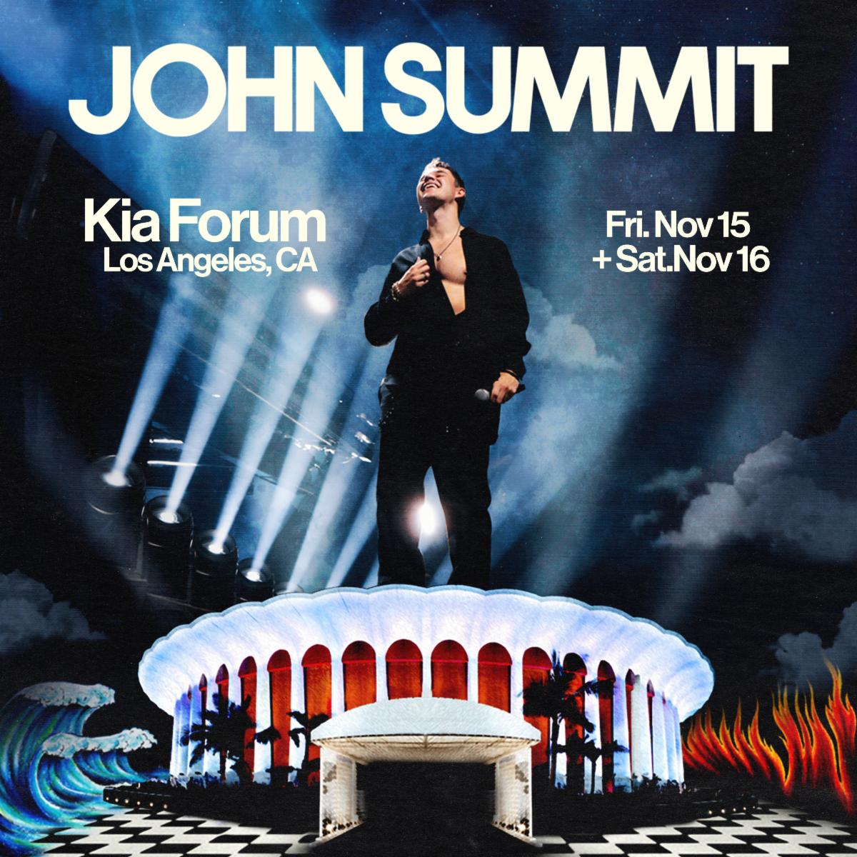 JOHN SUMMIT TO TAKE THE FORUM