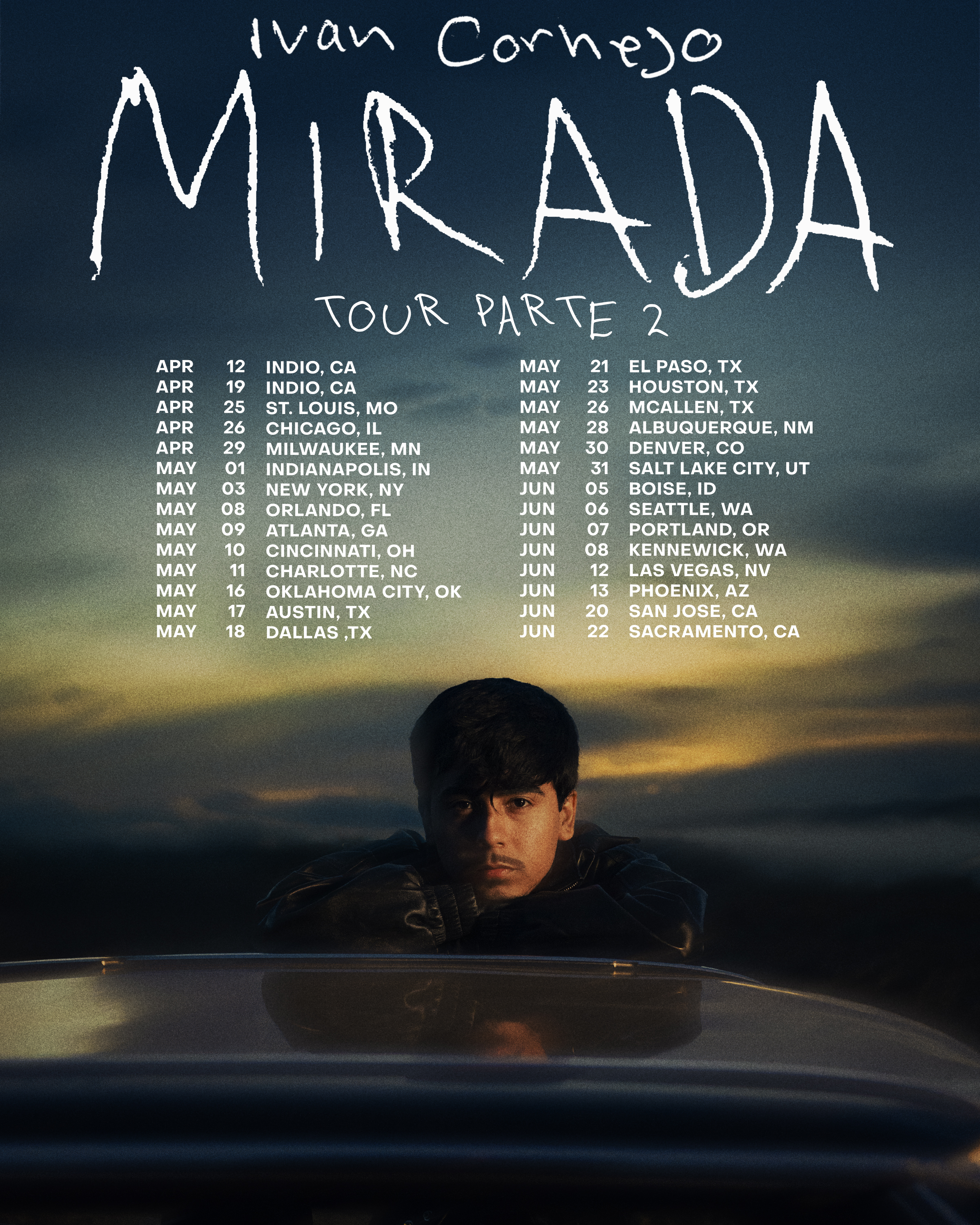 CORNEJO ADDS SECOND U.S. LEG TO MIRADA TOUR