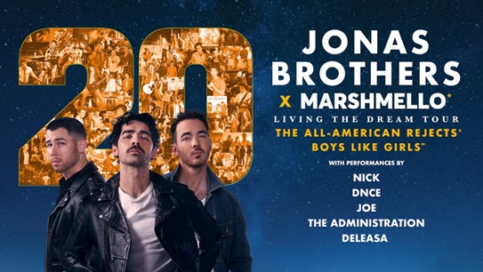 JO BROS PLAN ANNIVERSARY TOUR AND A WHOLE LOT MORE