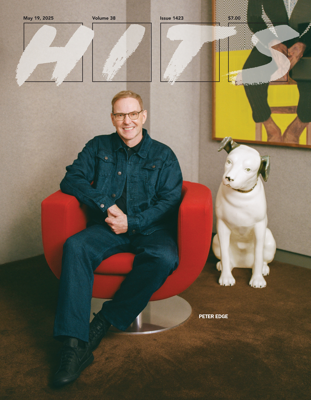 ON THE COVER: PETER EDGE