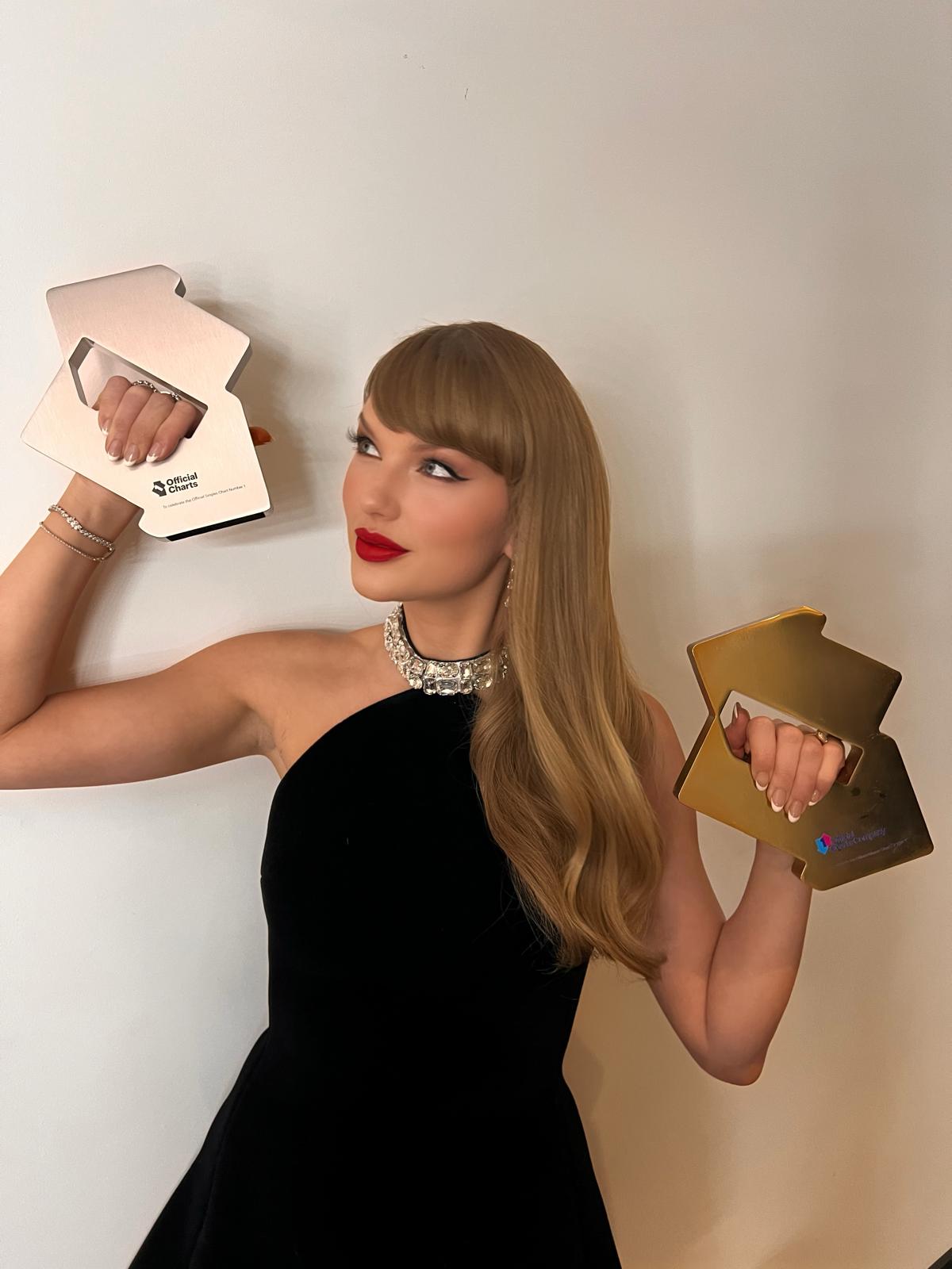 U.K. Charts: Taylor Topples Multiple Records