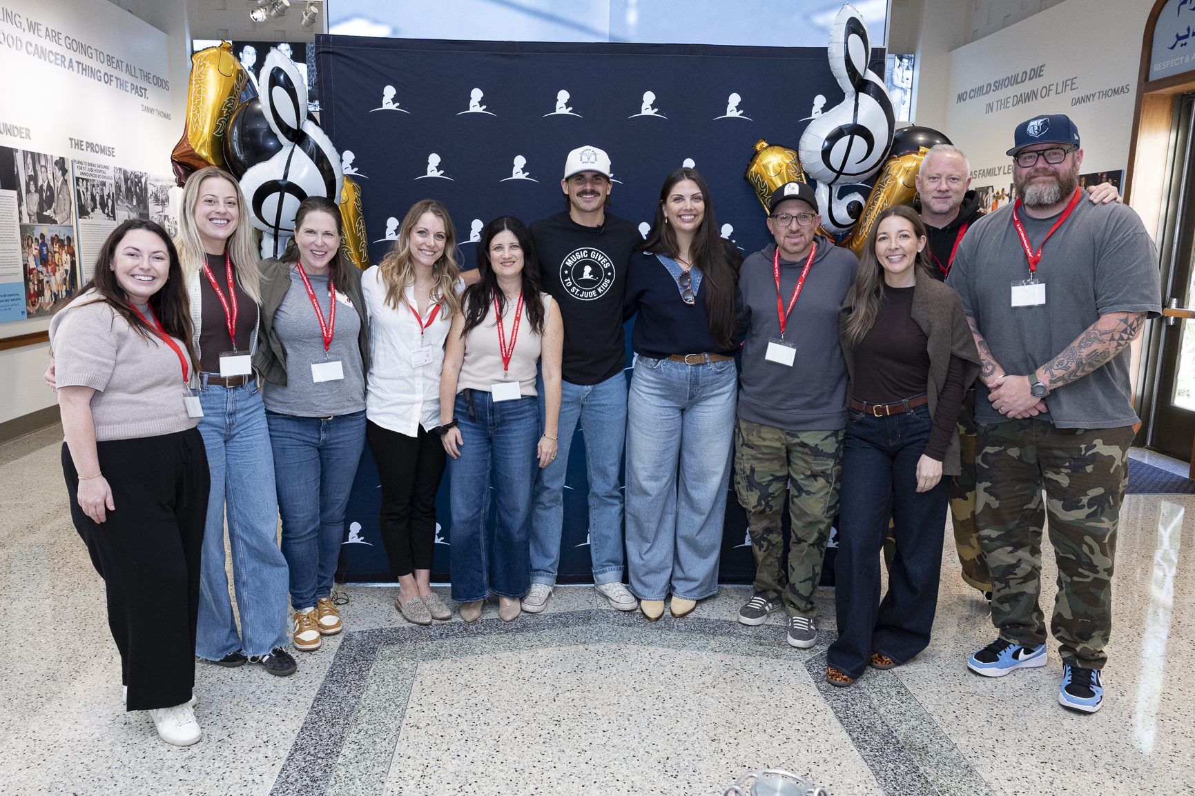 Tucker Wetmore Takes Field Trip to St. Jude