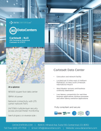 Advanced IT Infrastructure at 365 Data Centers in Carlstadt, NJ
