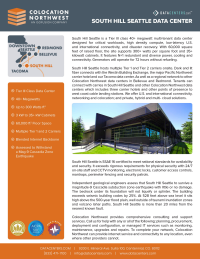 Colocation Northwest South Hill Seattle | High-Capacity Data Center ...