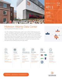 DataBank ATL1 Atlanta Data Center | Premier IT Infrastructure Solutions