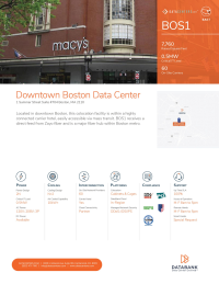 DataBank BOS1 Boston Data Center | Advanced Connectivity and Colocation ...