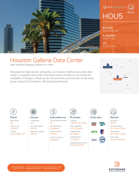 DataBank HOU5 Galleria | Advanced Data Center Services in Houston
