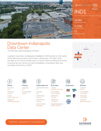 DataBank Indianapolis Data Center | Premier Colocation and IT Services