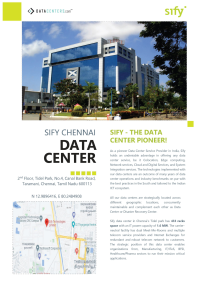 Sify Chennai Data Center | Advanced IT and Connectivity Services