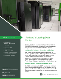 Advanced Data Center Services at H5 Data Centers Portland