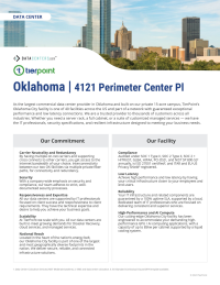 TierPoint Oklahoma City Data Center | Secure, Scalable IT Infrastructure