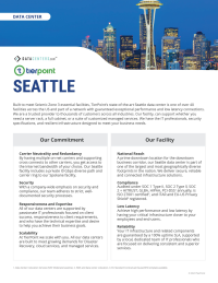 TierPoint Seattle Data Center | Secure, Scalable IT Services
