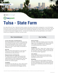 TierPoint Tulsa State Farm Data Center | Secure, Scalable IT Solutions