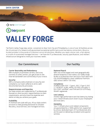 TierPoint Valley Forge Data Center | Secure, Scalable Colocation and ...
