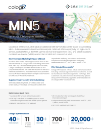 Cologix MIN5 Minneapolis Data Center | Advanced Connectivity and Colocation