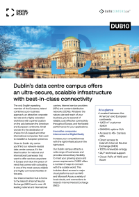 Explore DUB10: A Premier Connectivity Hub in Dublin by Digital Realty